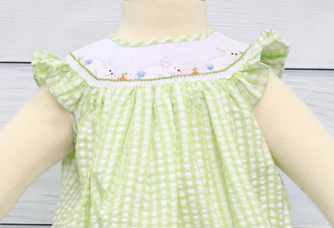 Smocked Bubble, Smocked Dresses, Smocked Dress Baby Girl, My First ...