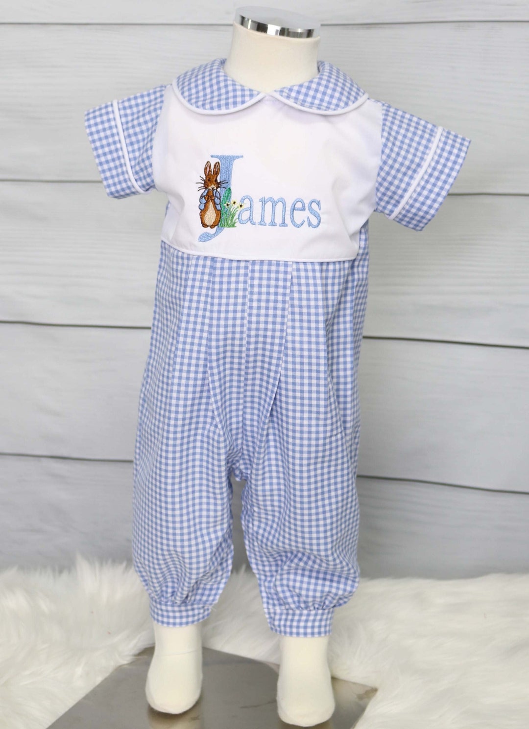 Baby Boy Easter Outfit | My First Easter | Easter Bunny Spring Outfit ...