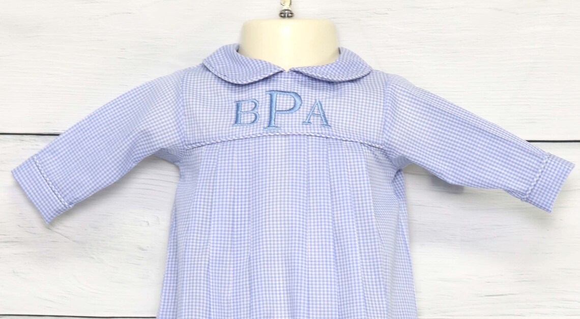 Baby Boy Day Gown, Infant Daygowns, Infant Day Gown, Newborn Day Gown ...