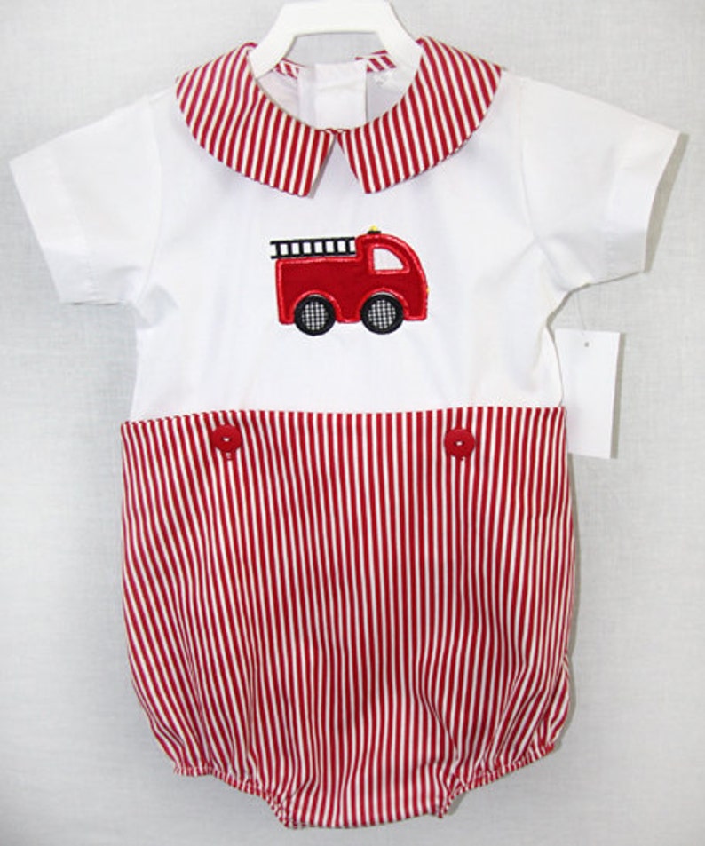 Baby Firefighter Fire Truck Party Fire Truck Birthday Baby - Etsy