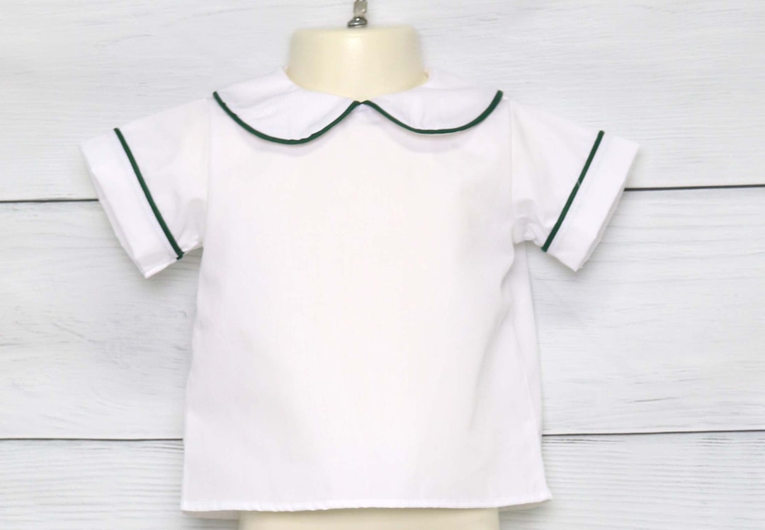 Peter Pan Collar Shirt, Peter Pan Collar Shirt Boys, Baby Boy Dress ...