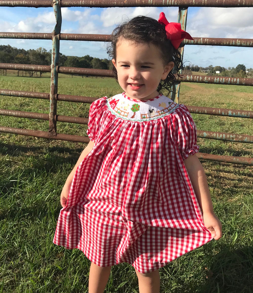 First Birthday Outfit Girl, Farm Dress, Farm Party, Farm Birthday, Farm ...