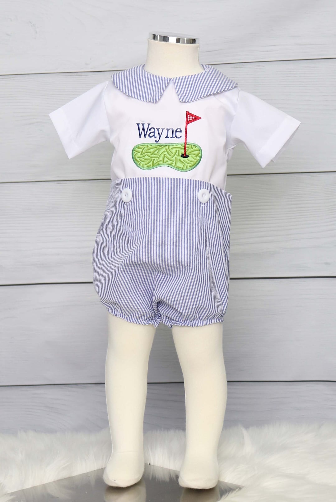Baby Golf Outfit, Golf Bubble, Baby Golf Clothes, Baby Boy Golf Outfit ...