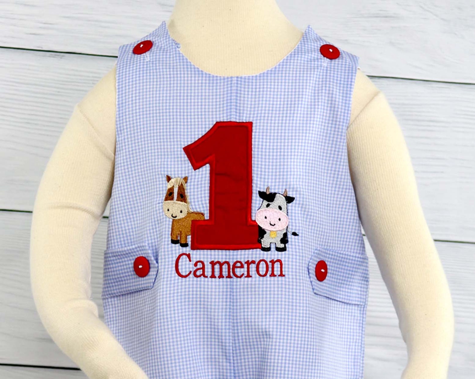 Farm Birthday Party Farm Birthday Outfit Boy Farm Outfit | Etsy