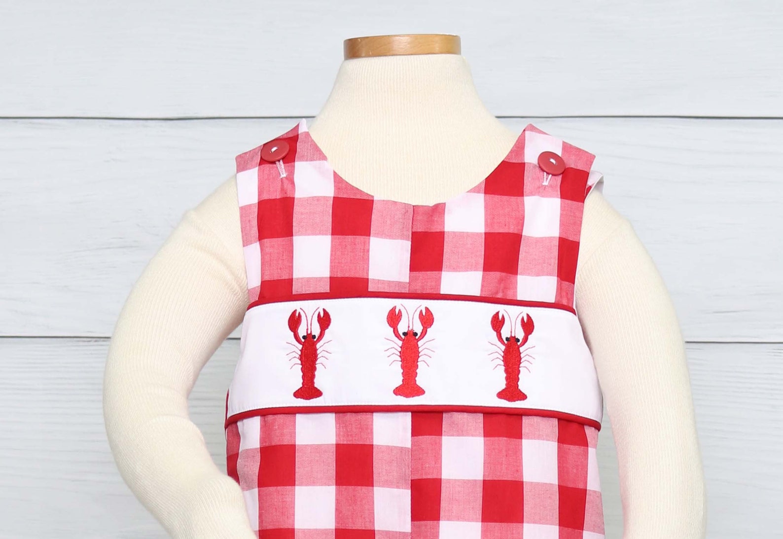 1st Birthday Boy, Crawfish Outfit for Baby Toddler, Crawfish Sunsuit ...