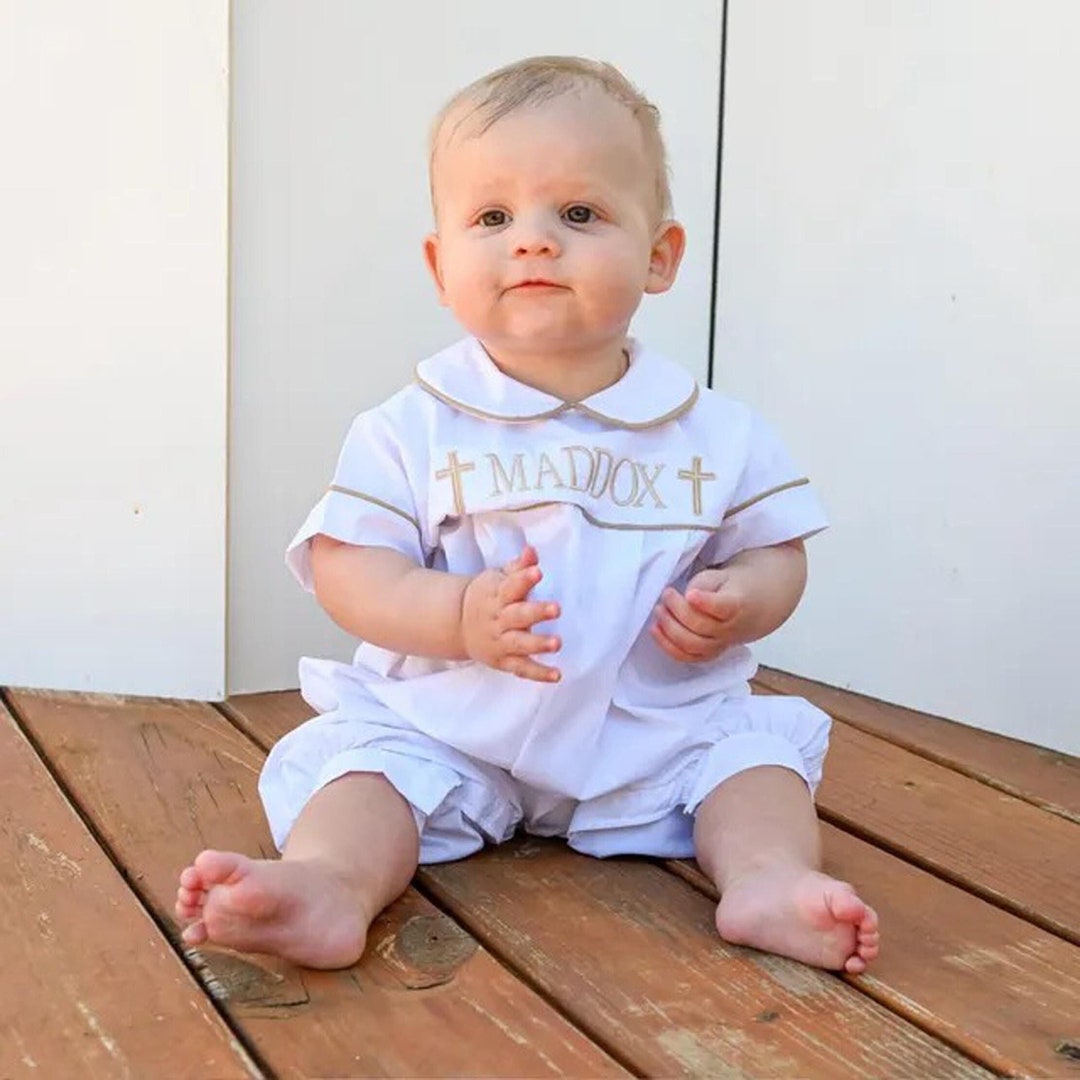 Baby Boy Baptism Outfit, Boy Baptism Outfit, Baptism Boy Outfit ...