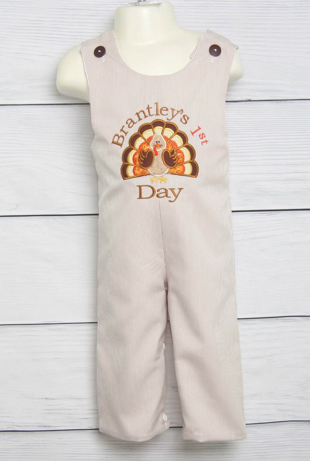 Baby Boy Thanksgiving Outfits – First Thanksgiving Outfit Boy – Turkey ...