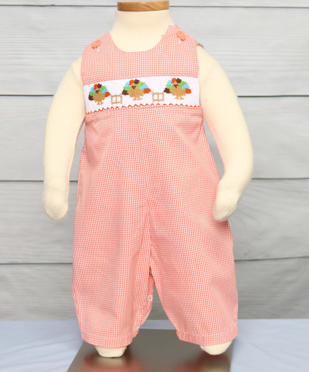Smocked Thanksgiving Boy, Thanksgiving Smocked Boy, Thanksgiving ...
