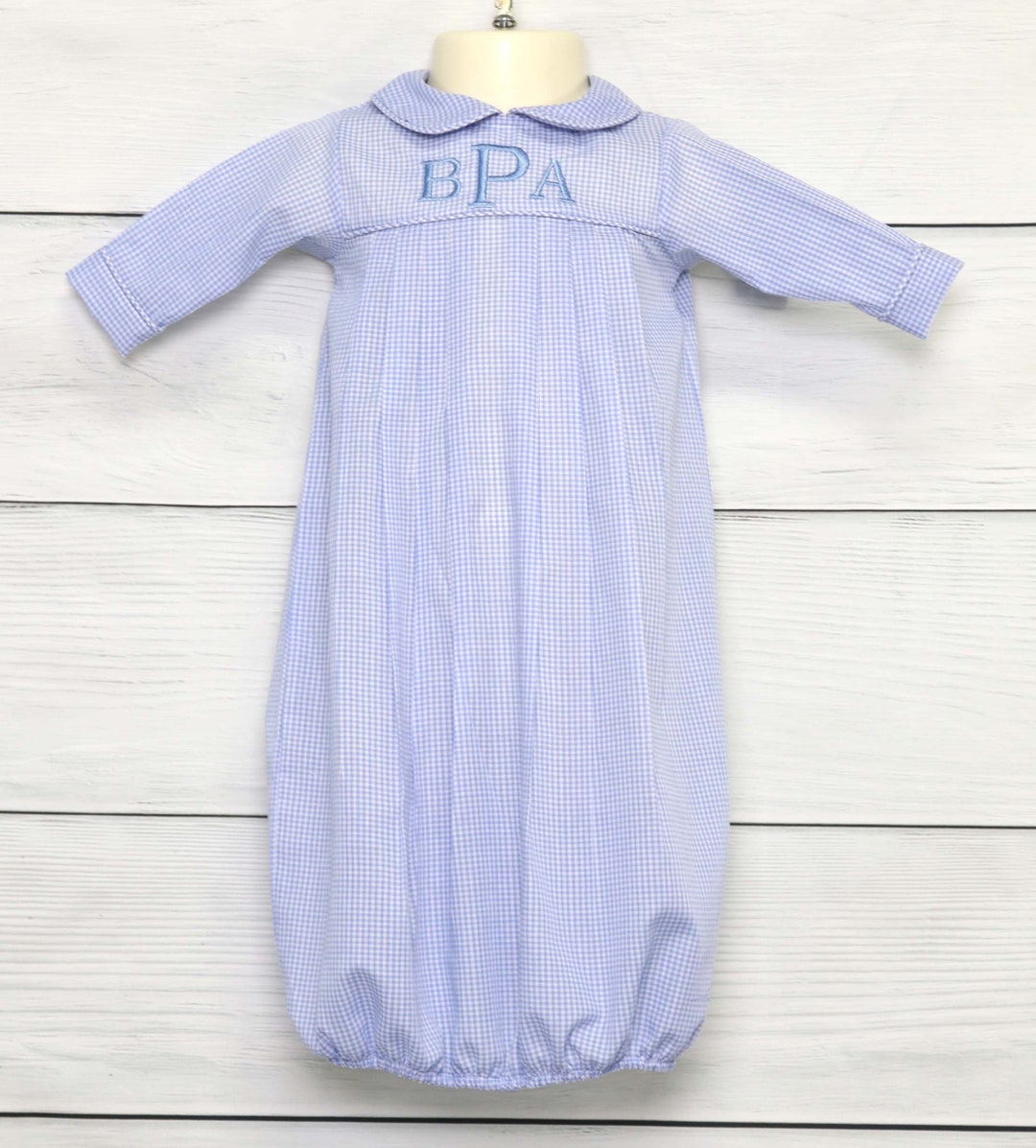 Baby Boy Day Gown, Infant Daygowns, Infant Day Gown, Newborn Day Gown ...