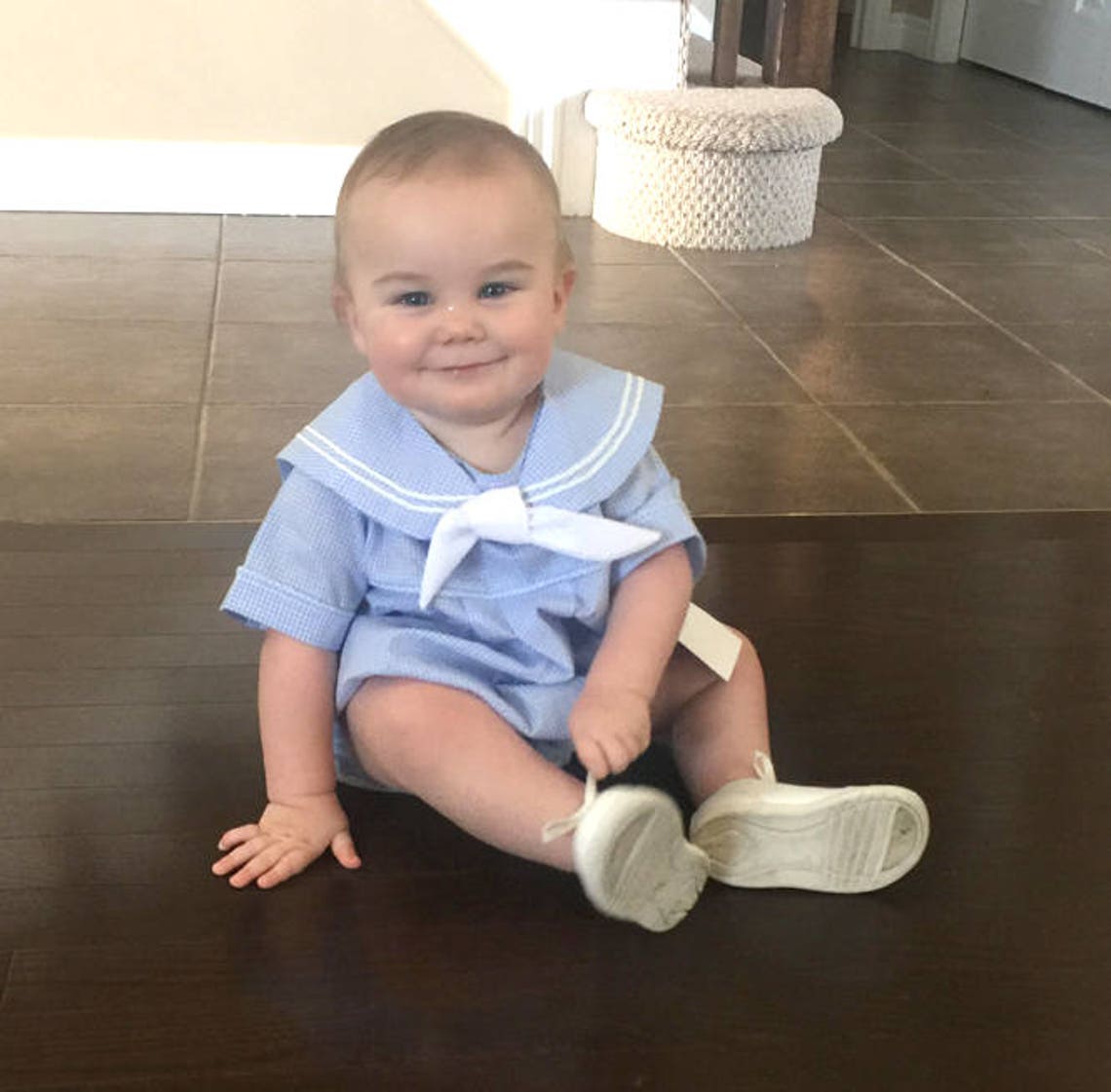 Baby Boy Sailor Outfit Nautical Baptism Baby Boy Easter | Etsy