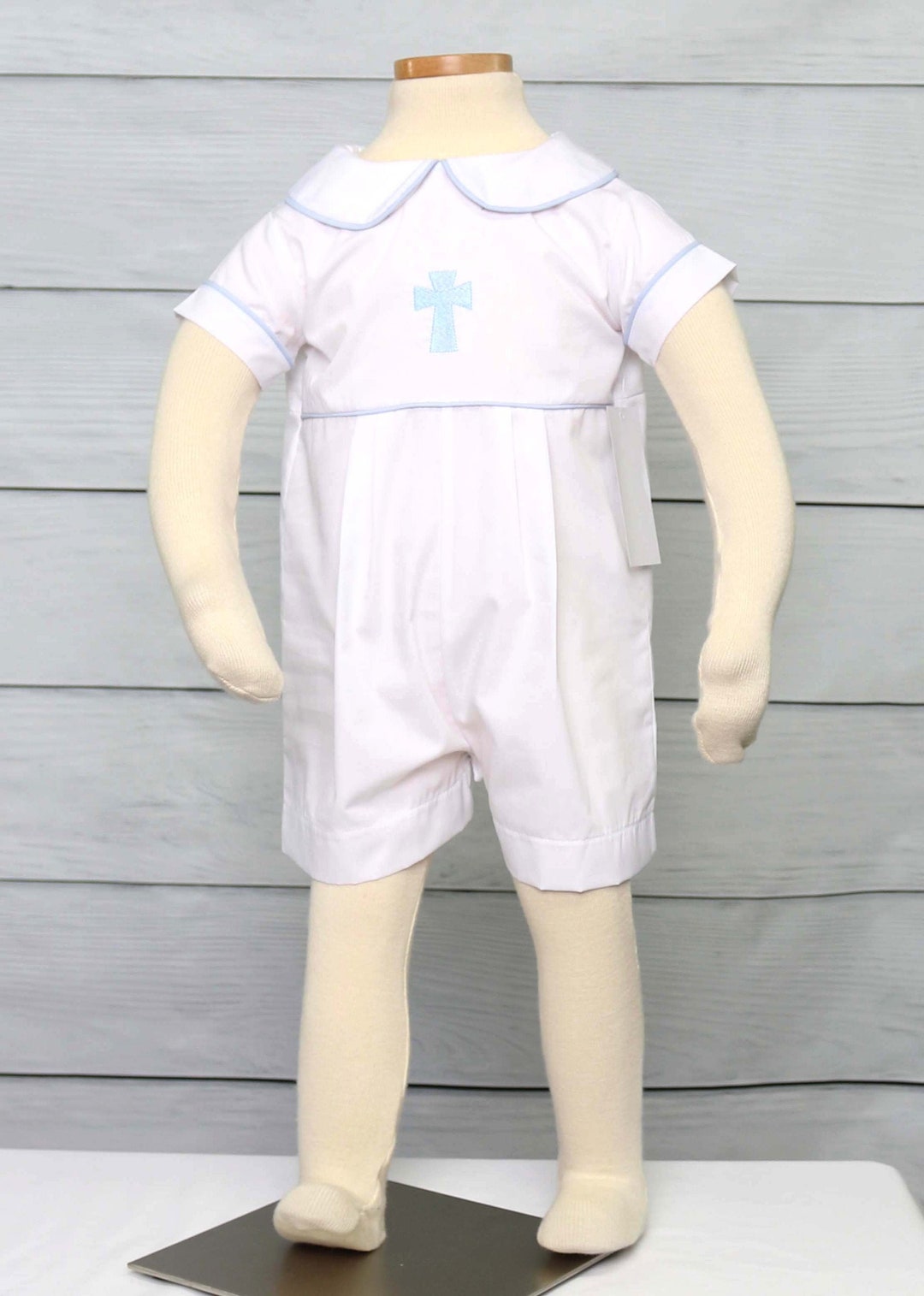 Blessing Outfit Boy With Cross Boy Baptism Outfit Boys - Etsy