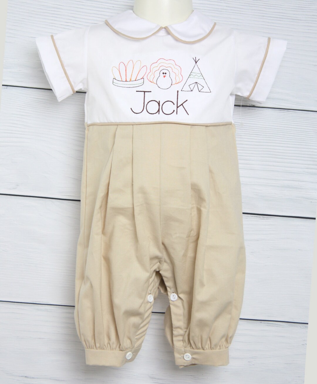 Turkey Romper Boy, Toddler Boy Thanksgiving Outfit, Thanksgiving Boy ...