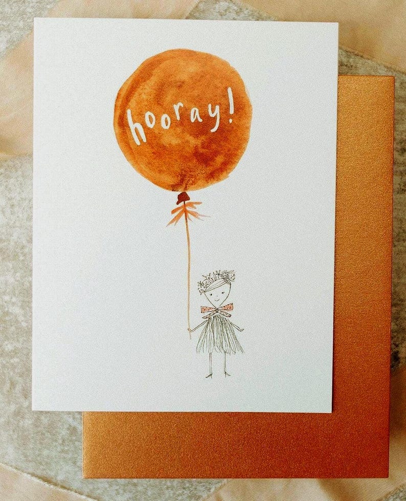 Hooray Card | Congratulations | Achievement Greetings | Preganancy Baby ...
