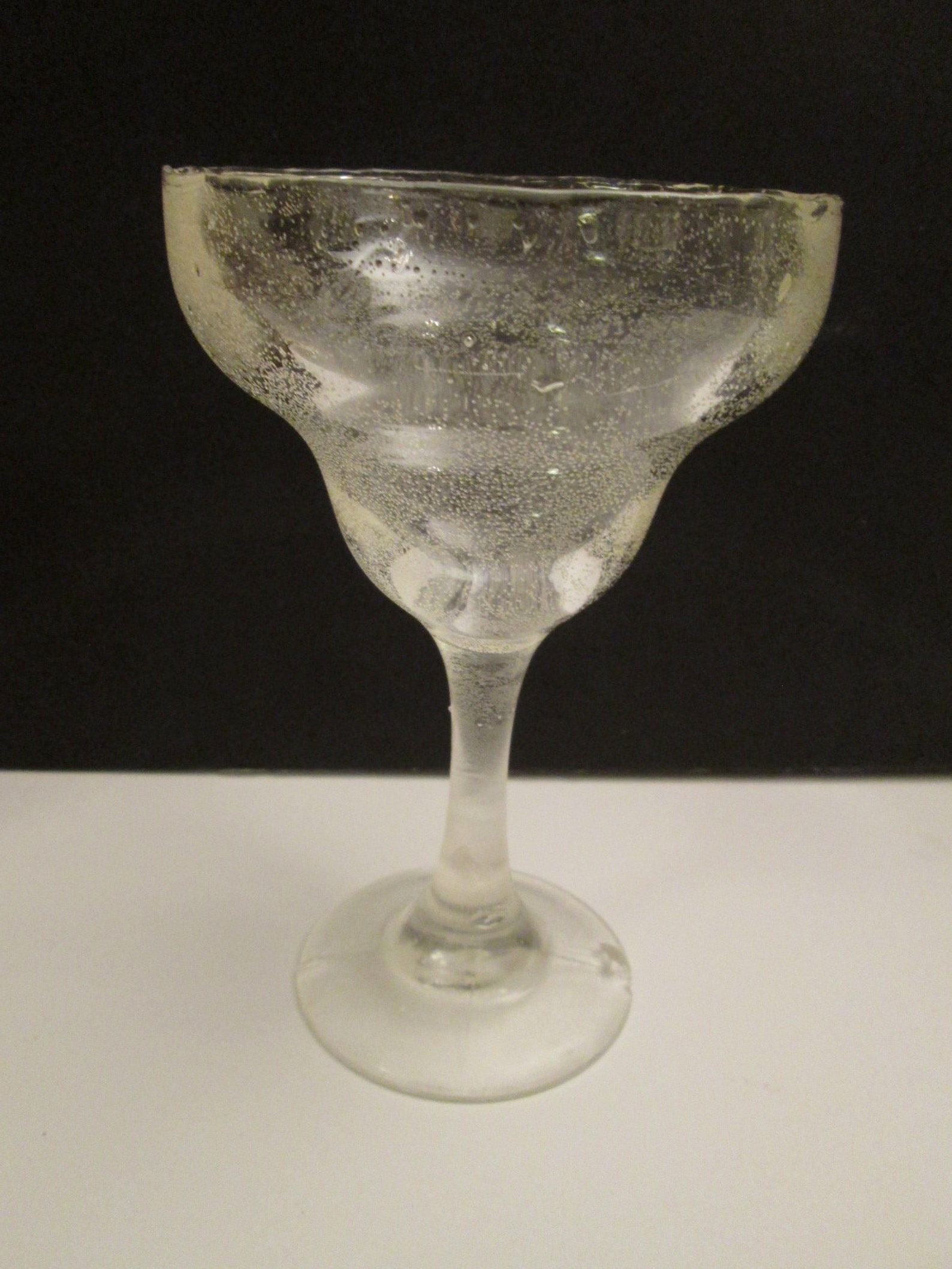 Margarita Sugar Glass Cake Topper, Cocktail Sugar Glass Cake Decoration ...