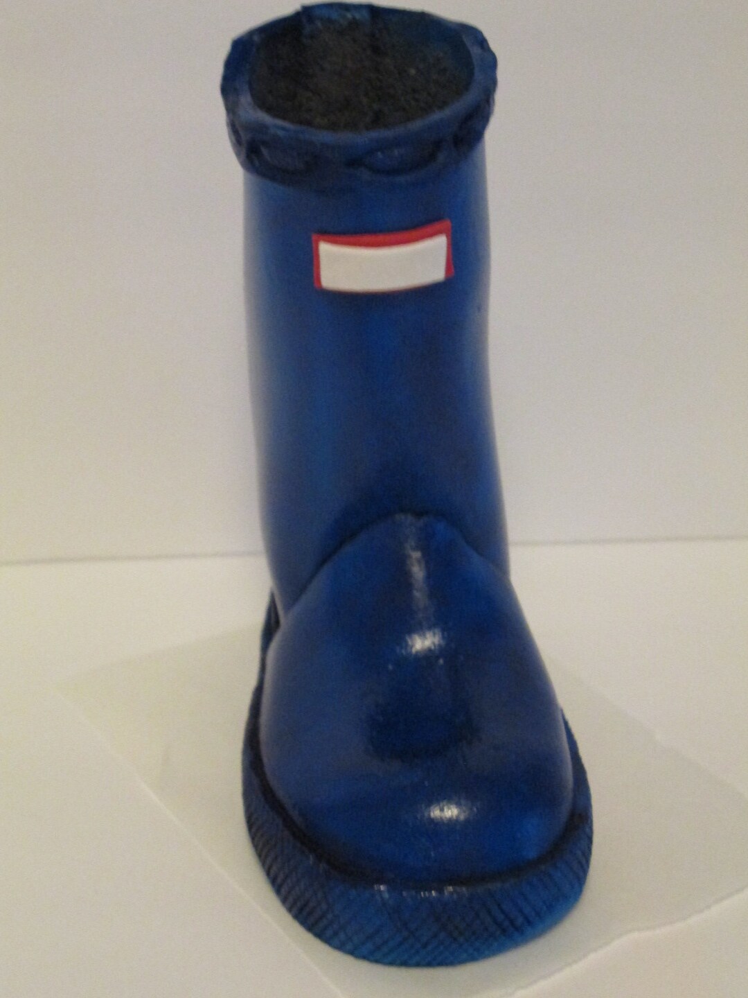 Cute Rain Boot Cake Topper, Gumpaste Sugar Shoe Cake Topper for Baby or ...