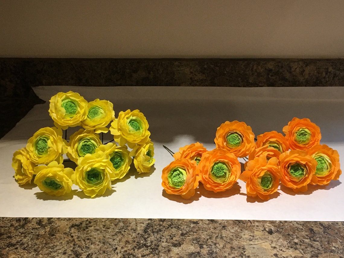 Colorful Floral Cake Toppers With Moth Orchids, Peonies, Roses, Irises ...