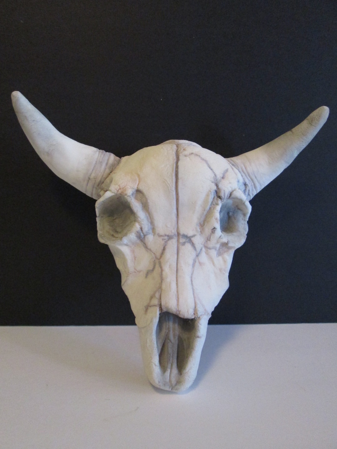 Sugar Cow Skull Cake Topper: Western Desert Party Decoration - Etsy