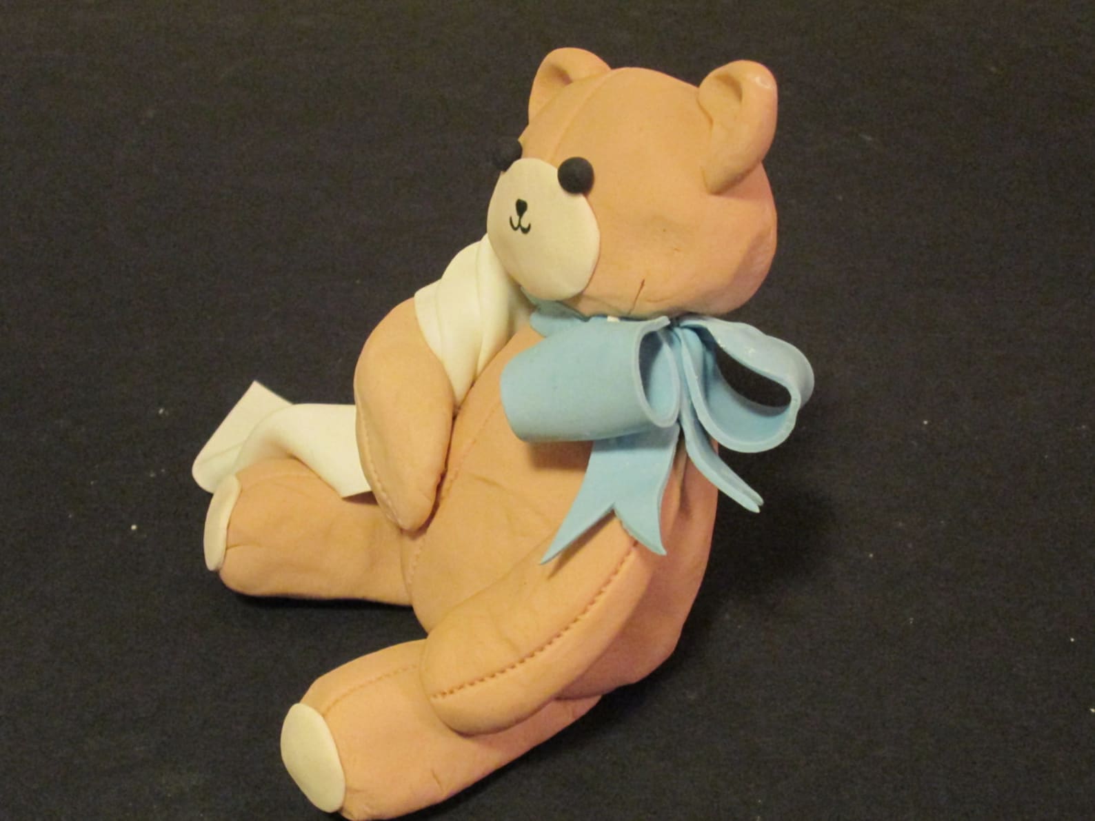Baby Bear Cake Topper Sugar Gum Paste Shower Fondant - Etsy