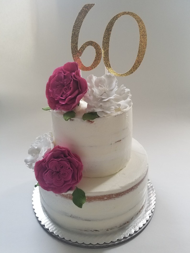Handmade David Austin Rose Cake Topper Gum Paste Sugar - Etsy