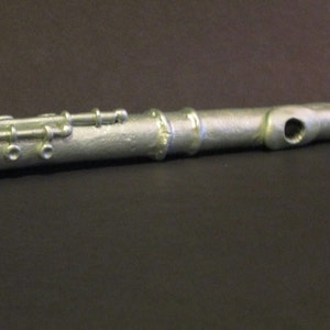 Flute Cake Topper Gum Paste Sugar Edible Instrument Musician Music ...