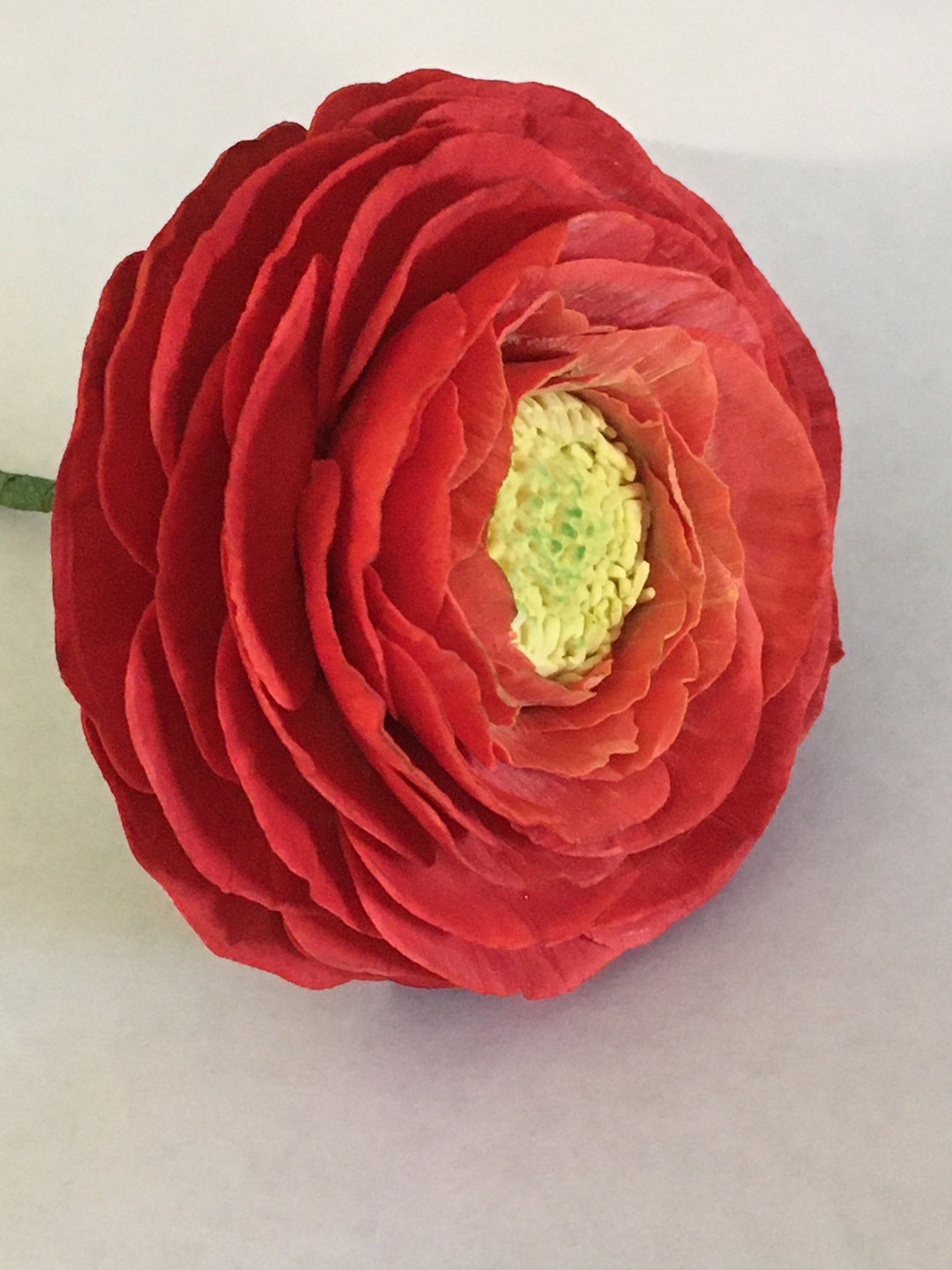 Ranunculus Cake Topper Swamp Buttercup Gum Paste Sugar Handmade Fondant ...