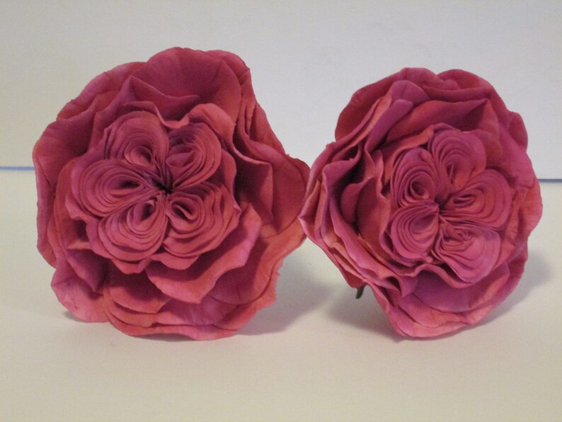 Handmade David Austin Rose Cake Topper Gum Paste Sugar - Etsy