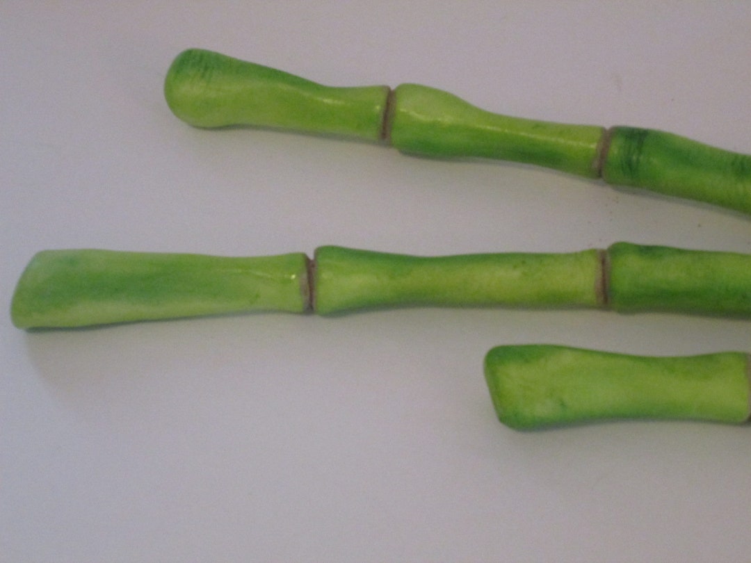 Gumpaste Bamboo Cake Toppers: Asian Theme Decoration (3 Piece) - Etsy