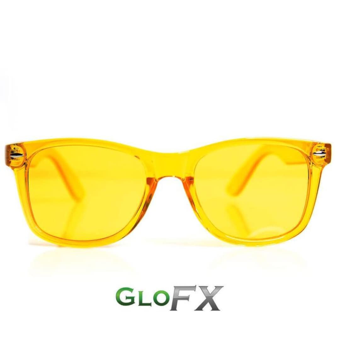 Glofx Yellow Color Therapy Glasses High-quality PVC Glofx Ultimate ...