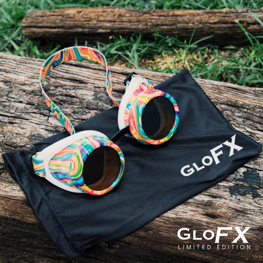 Glofx Kandi Swirl Goggles Padded Limited Edition Sunglasses Extreme ...