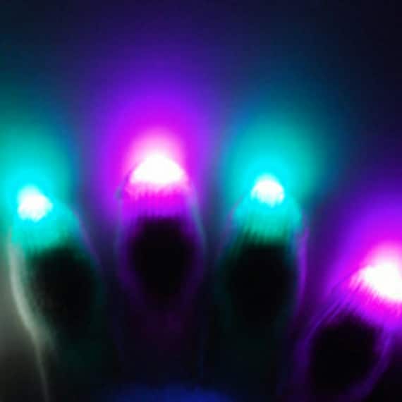 Rave Light Show Gloves