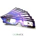 5 Pack Glofx Paper Cardboard Diffraction Glasses Galaxy - Etsy