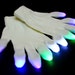 LED Rave Gloves Glofx Team Glove Set: Joker Multi-color Rainbow Orbit ...