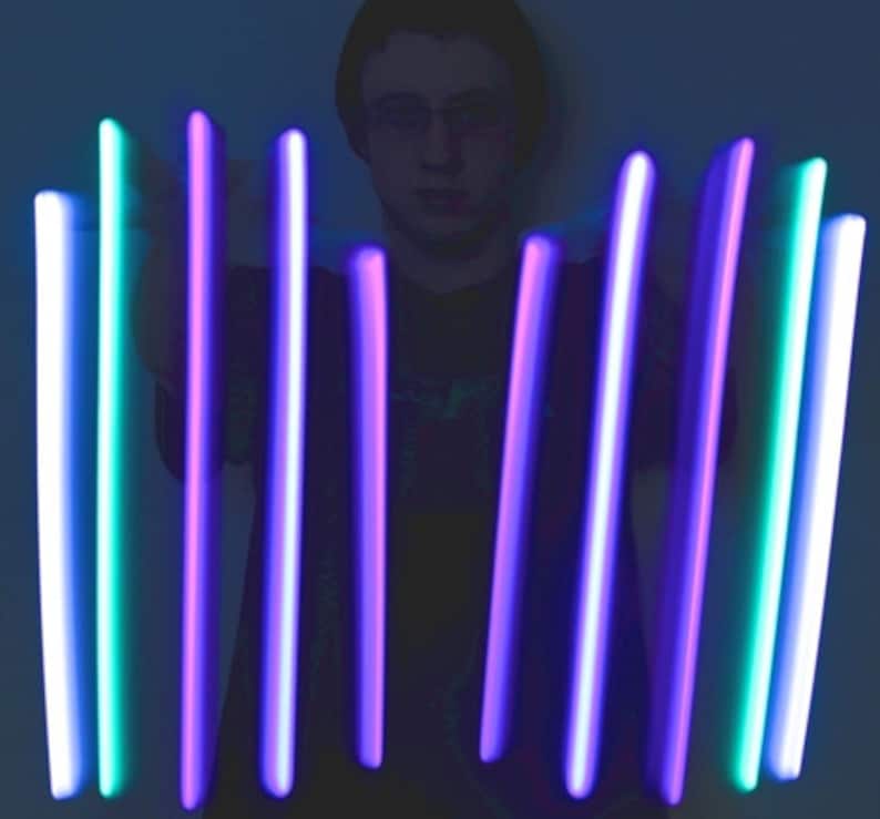 LED Rave Gloves Glofx Team Glove Set: Joker Multi-color - Etsy