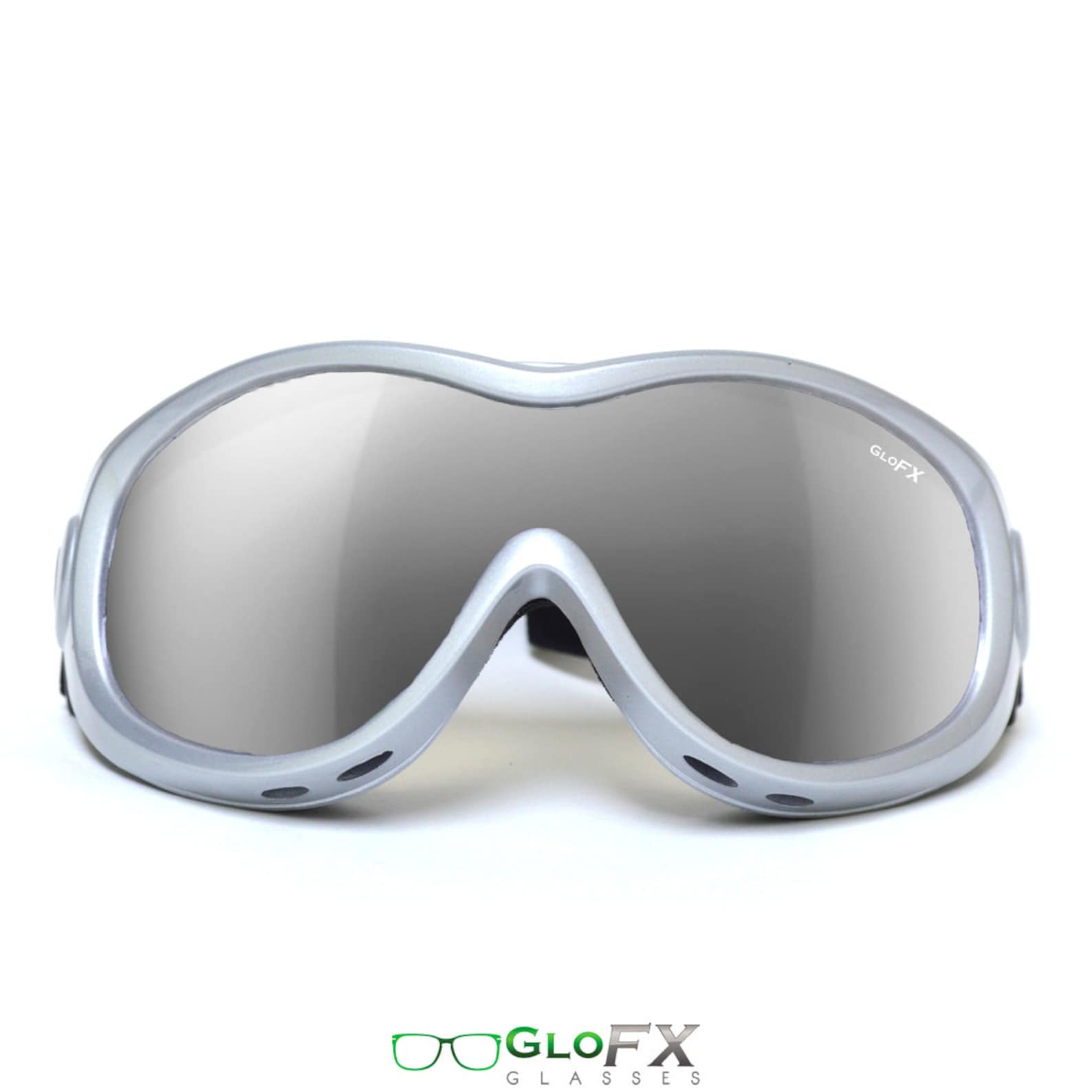 GloFX Diffraction Ski Goggles Glare Reducing Silver Mirror | Etsy
