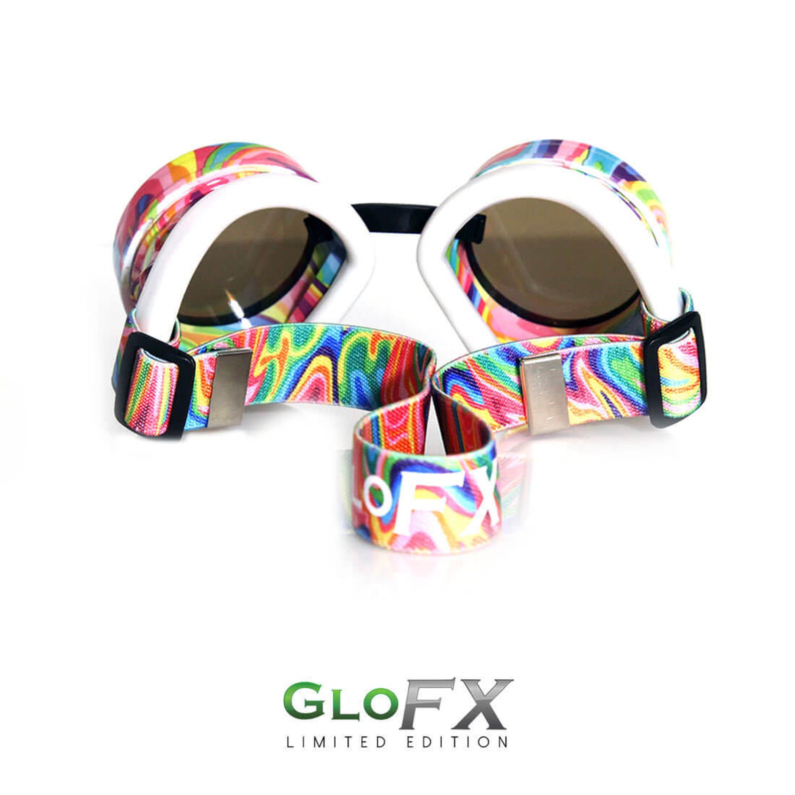 Glofx Kandi Swirl Goggles Padded Limited Edition Sunglasses Extreme ...
