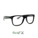 Glofx Heart Effect Diffraction Glasses Black True-flex Plastic Frame ...