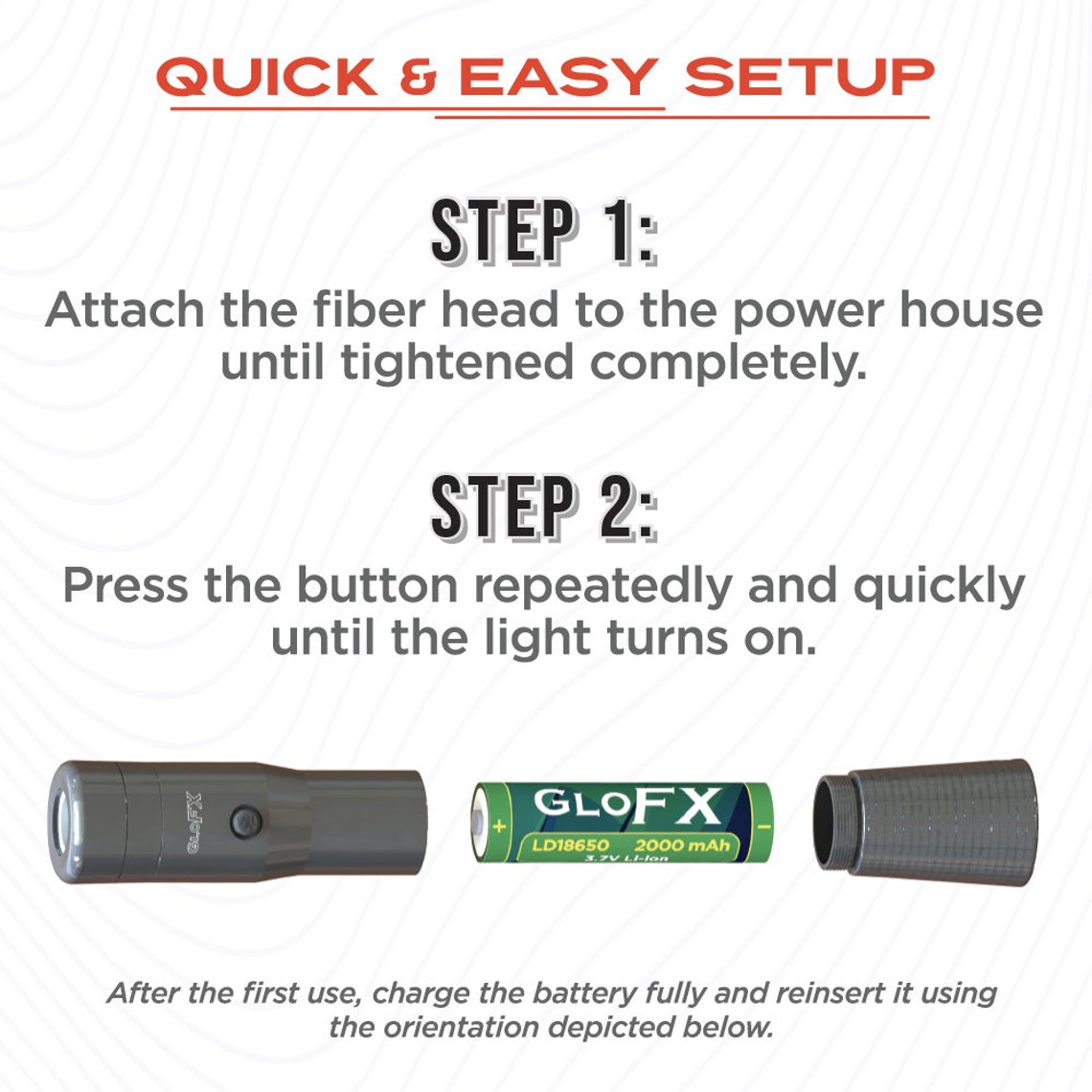 Glofx Cosmic Cable PROGRAMMABLE LED Fiber Optic Whip 6 Ft | Etsy