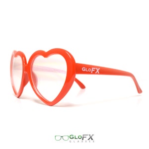 Glofx Heart Diffraction Glasses Opticals High Quality Effect Goggles ...