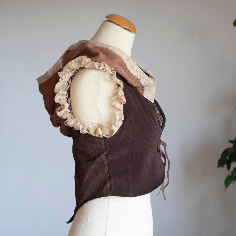 Ruffle Vest - Etsy