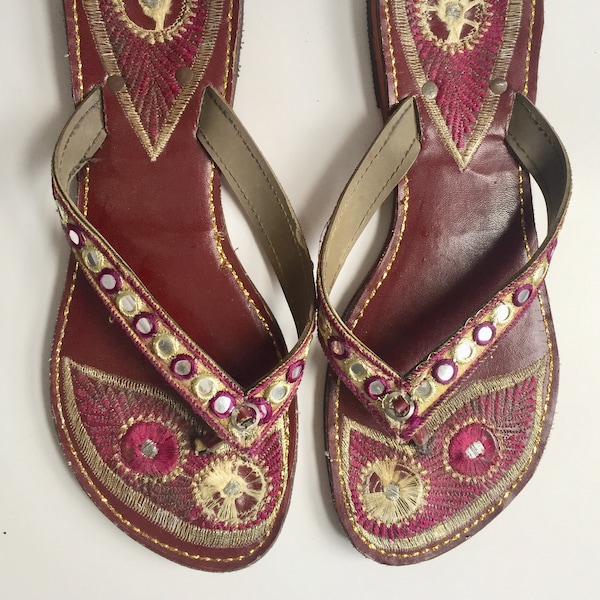 Indian Sandals - Etsy Canada