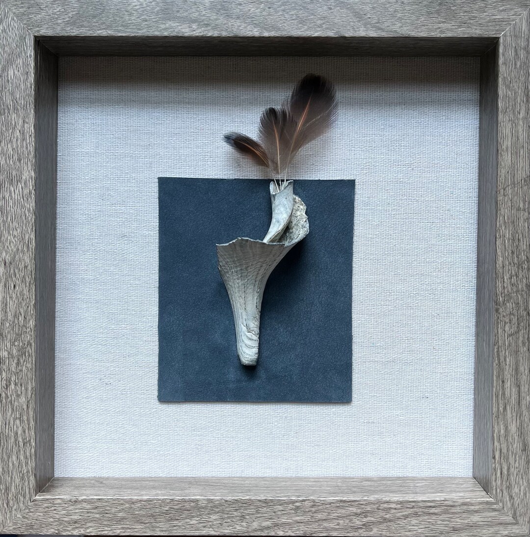 Natural Elements Art One-of-a-kind, Original Mixed-media Assemblage in ...