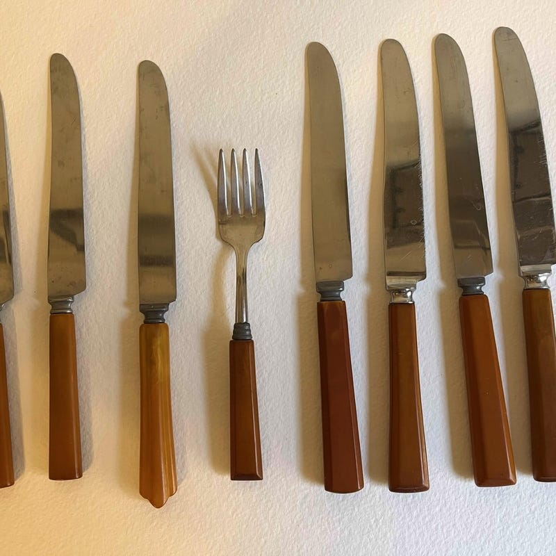 Bakelite Flatware - Etsy