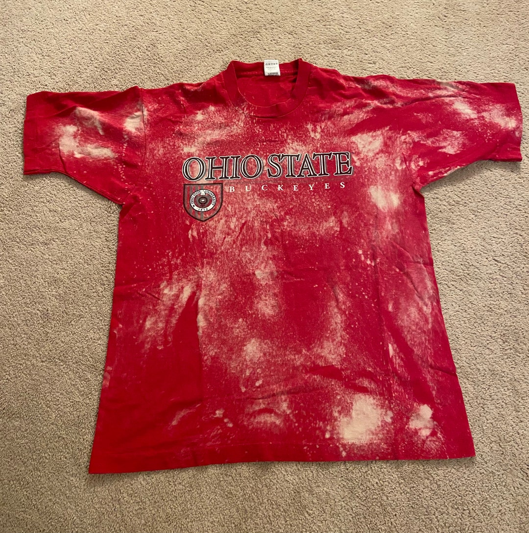Vintage 1990s Ohio State Buckeyes Tie Dye T-shirt - Etsy
