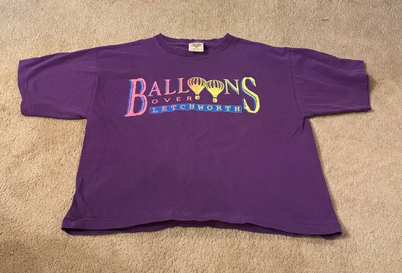 Vintage 1990s Balloons over Letchworth State Park t-s… - Gem
