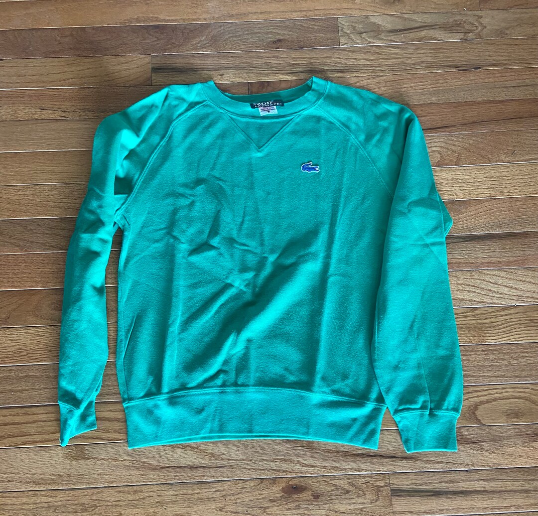 Vintage 1980s Izod Lacoste Blue Alligator Long Sleeve T-shirt - Etsy