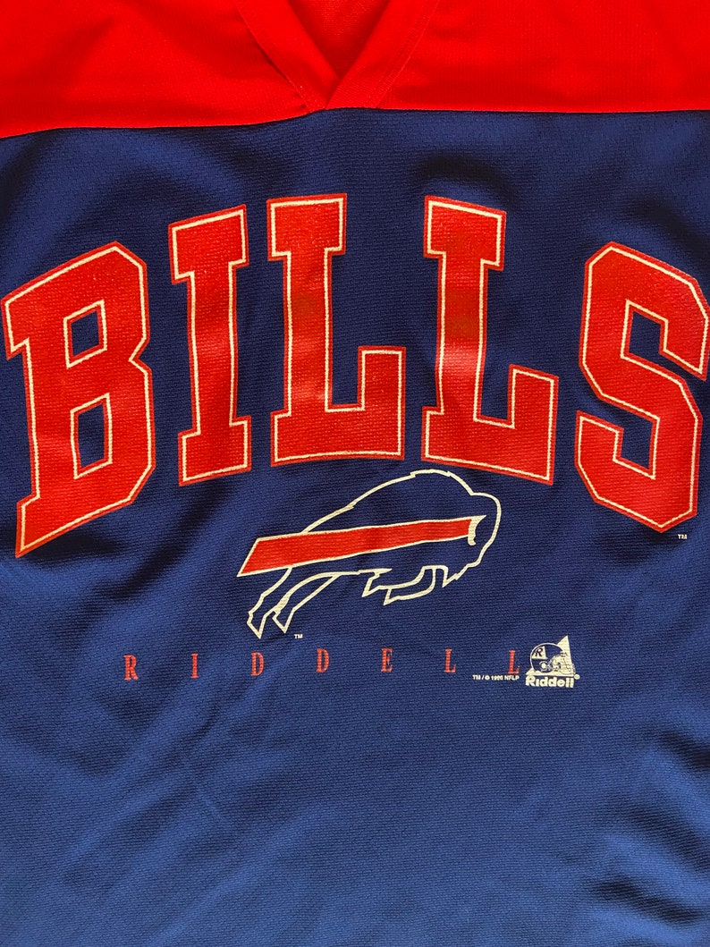 Vintage 1996 Buffalo Bills Jersey Graphic T-shirt - Etsy