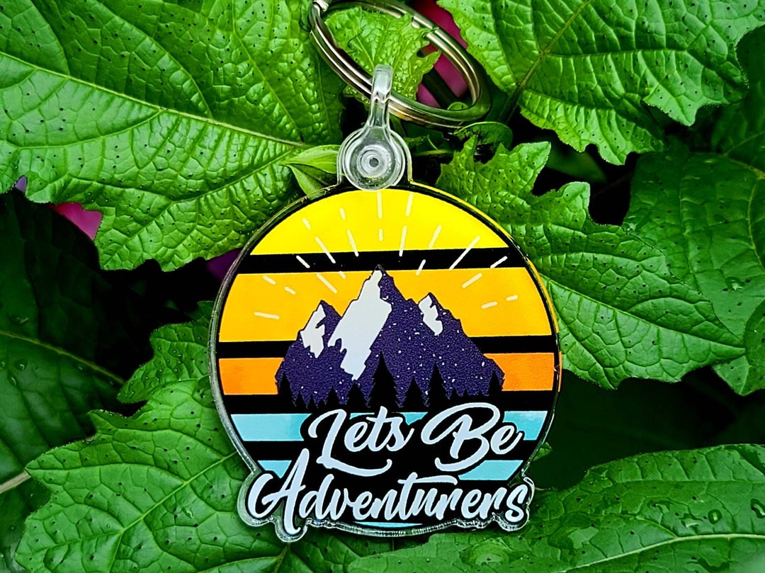 Lets Be Adventureres Keychain - Etsy