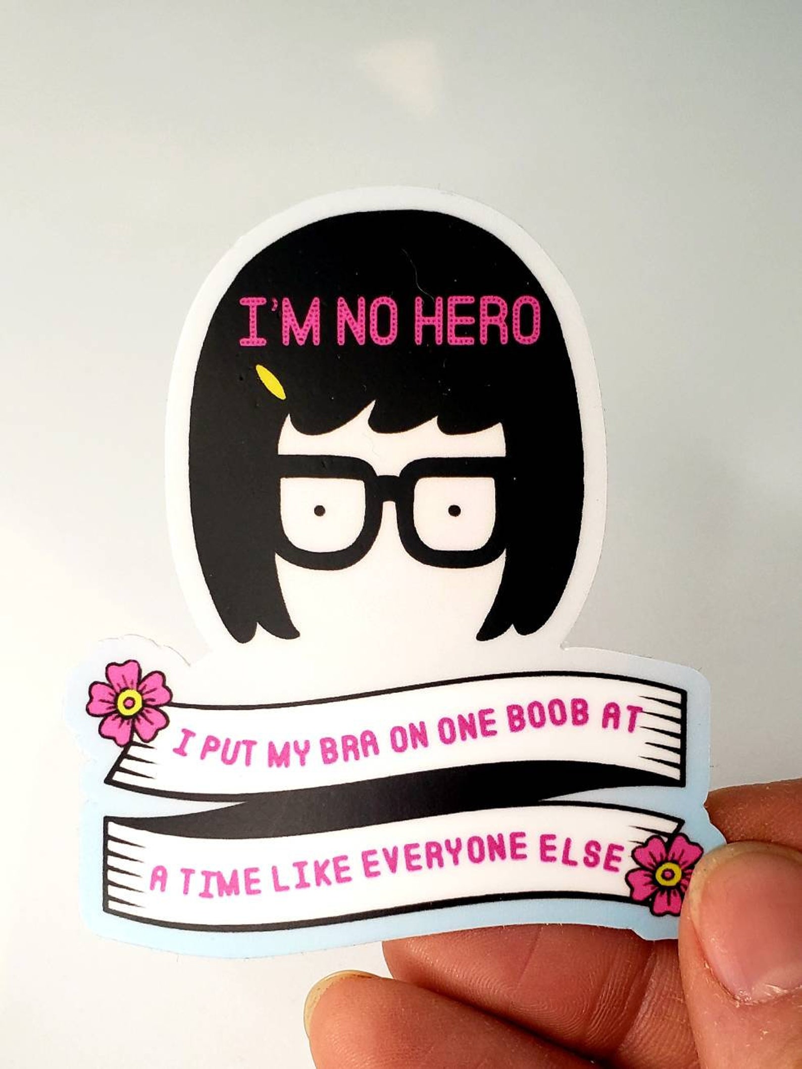 Funny Tina Belcher Sticker - Etsy
