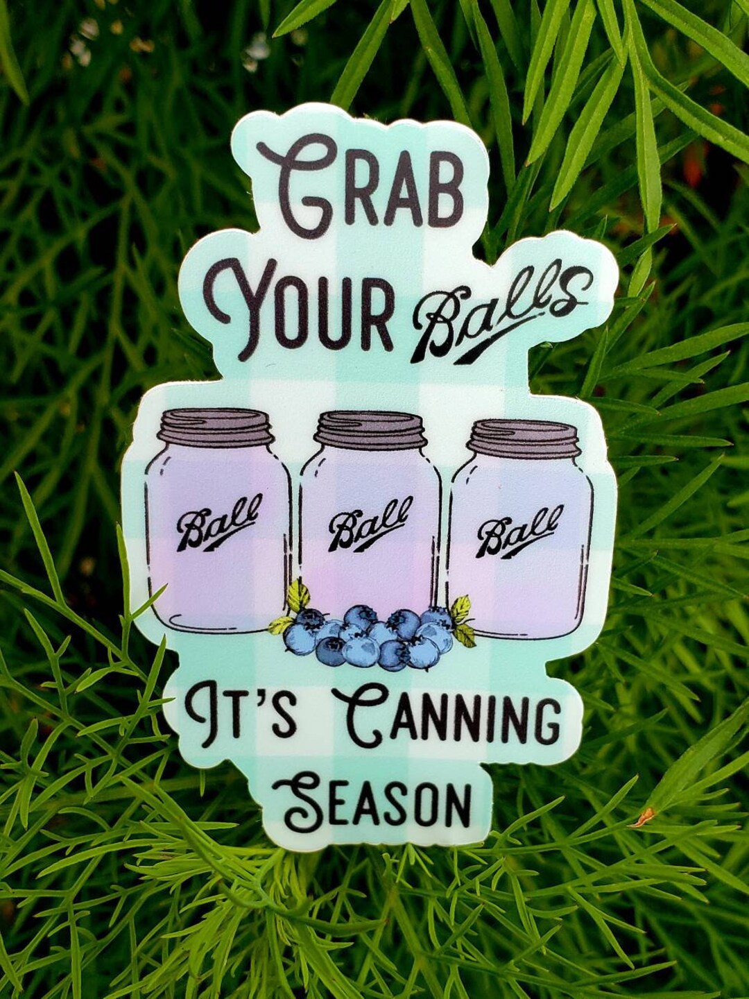 Funny Canning Waterproof Sticker - Etsy