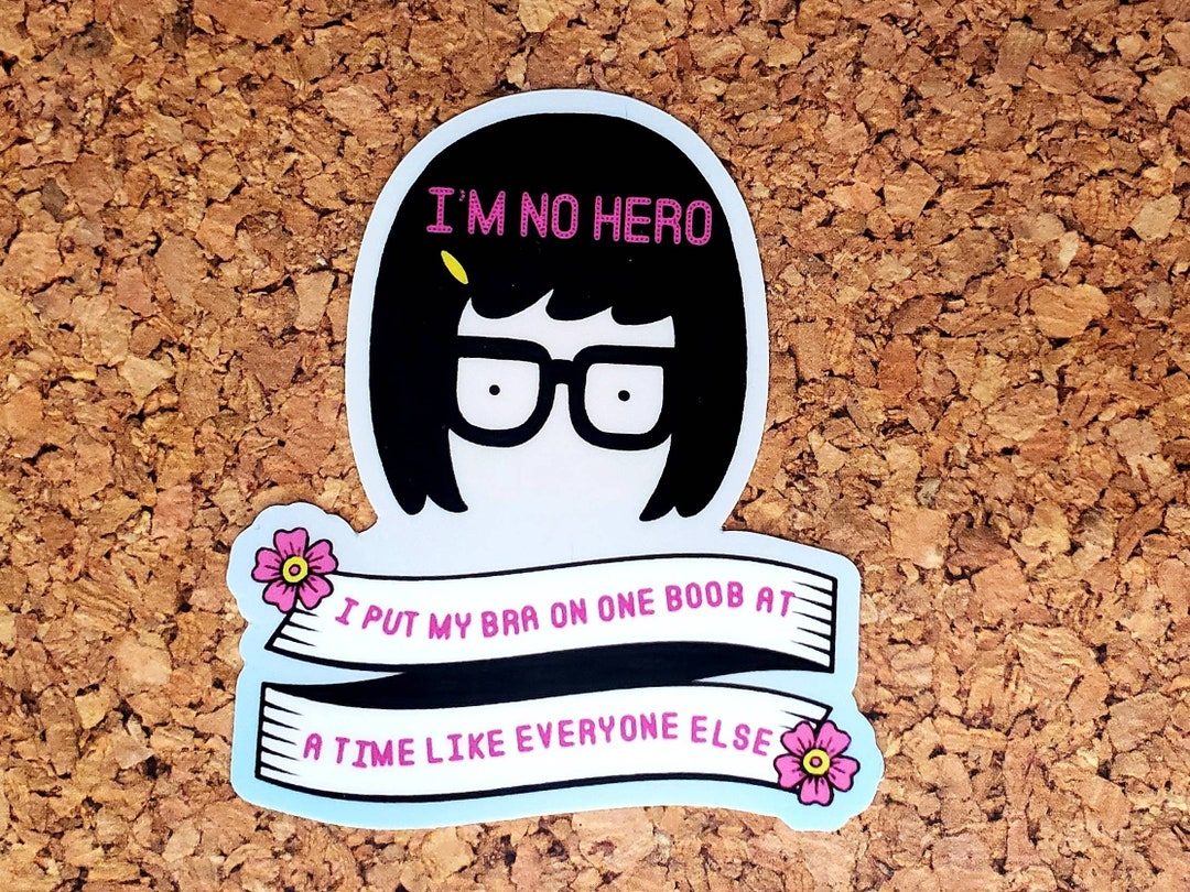 Funny, Tina Belcher Sticker - Etsy